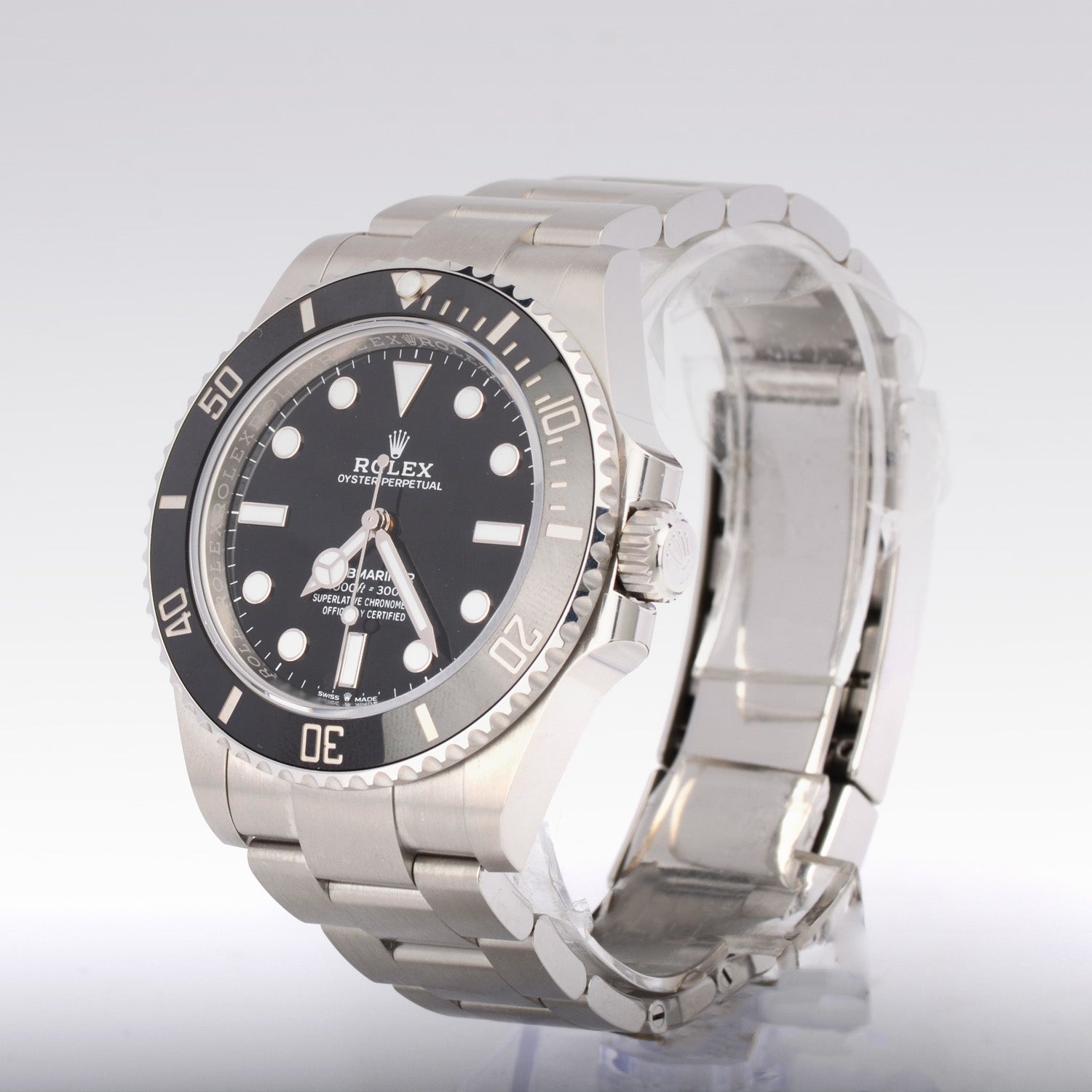 NEW Rolex Submariner 124060-0001 No Date 41mm Black Dial Oyster 2022 ...